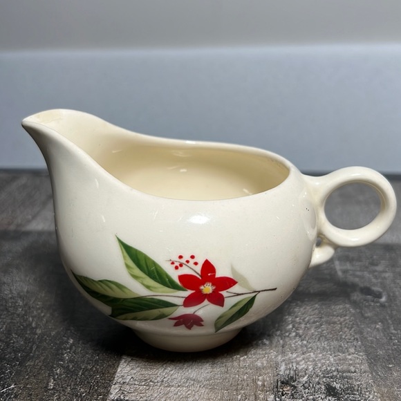 Kitchen | Vintage Small Ceramic Pitcher Floral Design On Front | Poshmark
